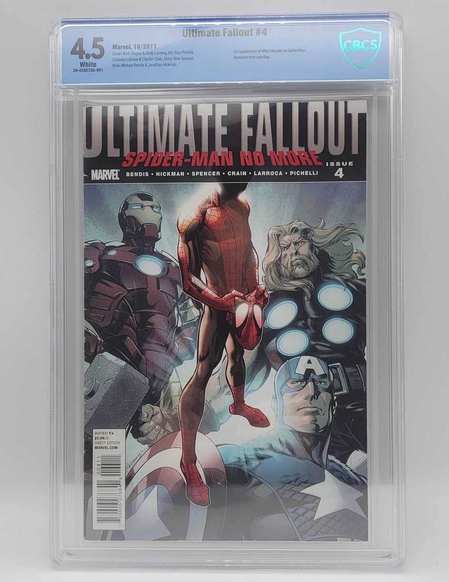 Marvel Ultimate Fallout No. 4, 1st Print, CBCS Graded Direct Edition ...